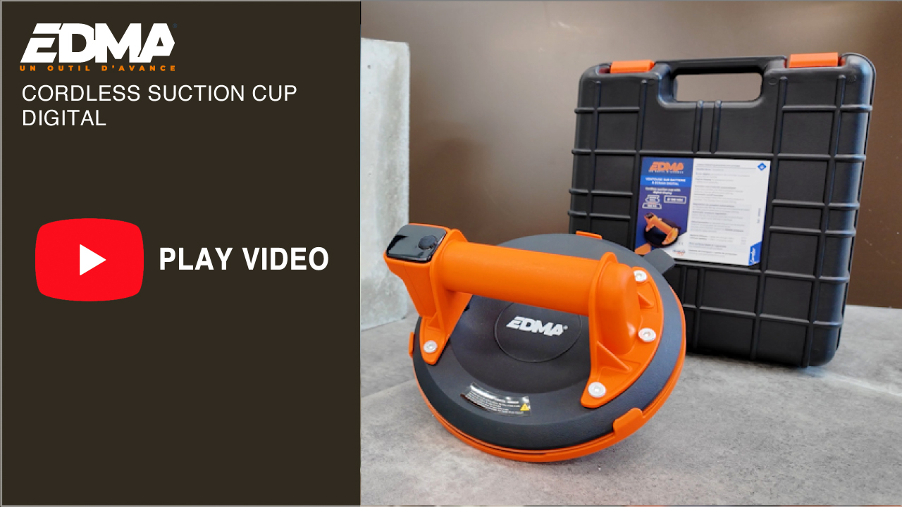 エドマ(EDMA) 電動バキュームリフター コードレス サクションカップ